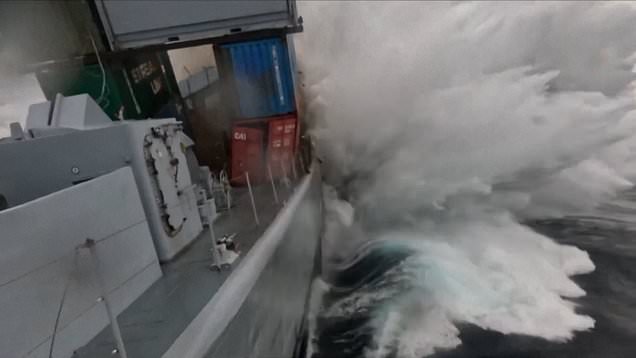 Footage shows frigate capsizing after NATO submarine fires torpedo