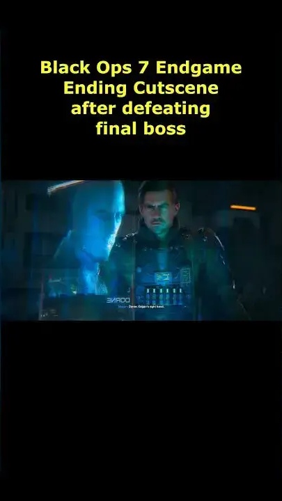 Endgame Ending Cutscene Black Ops 7 (Final Boss Outro Cinematic ...
