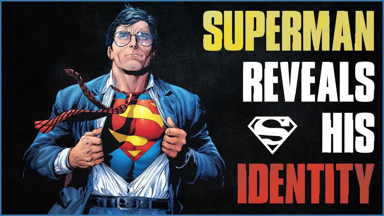 Superman reveals his identity to the world