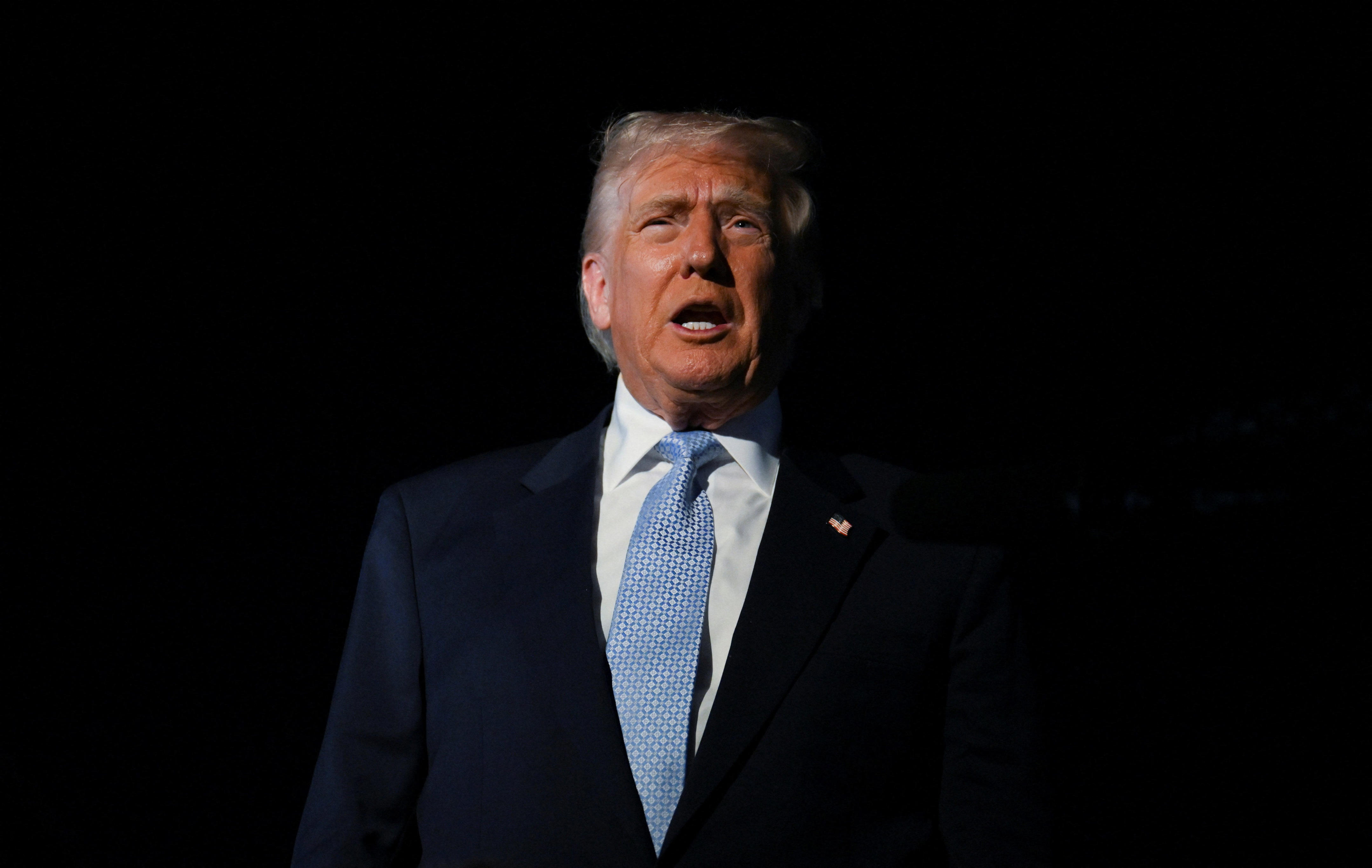 Notice indicates President Trump may return to Mar-a-Lago in Palm Beach ...