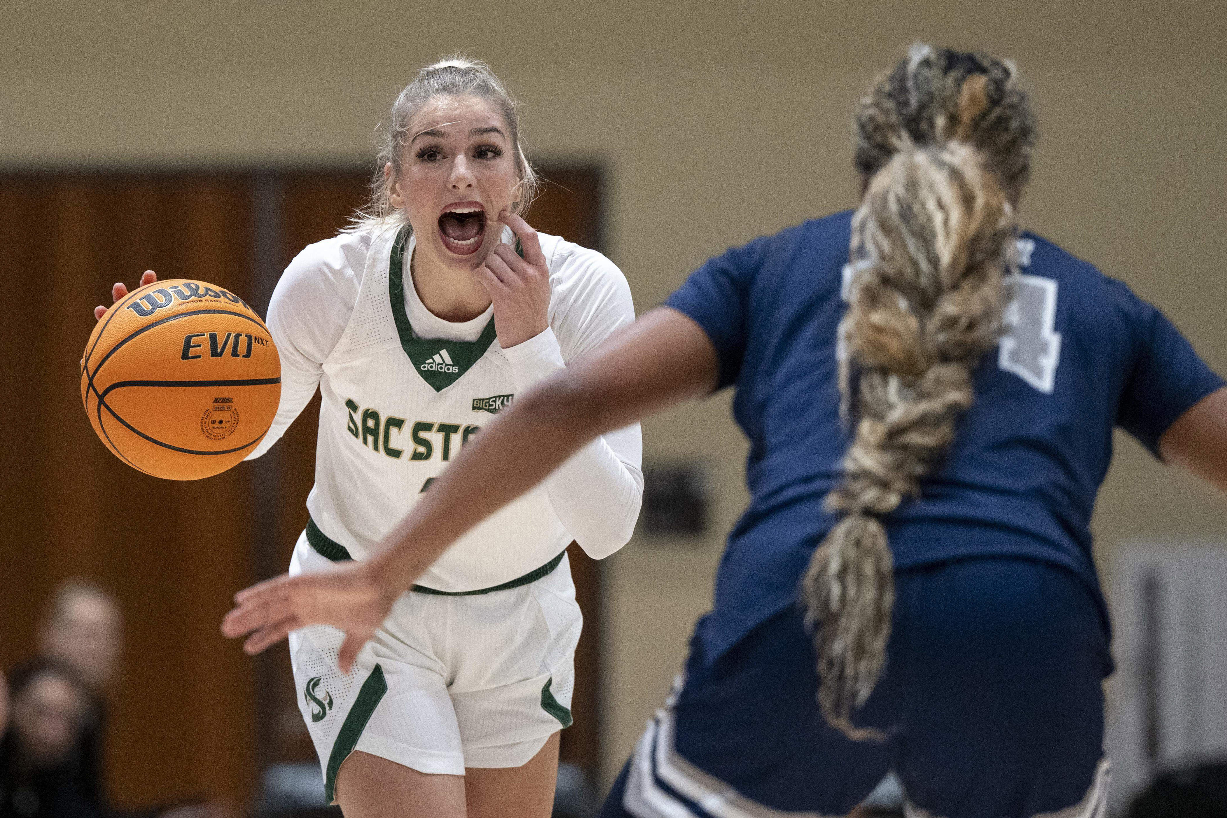 Sac State star can do it all - pass, score, win. Oh, and play guitar ...