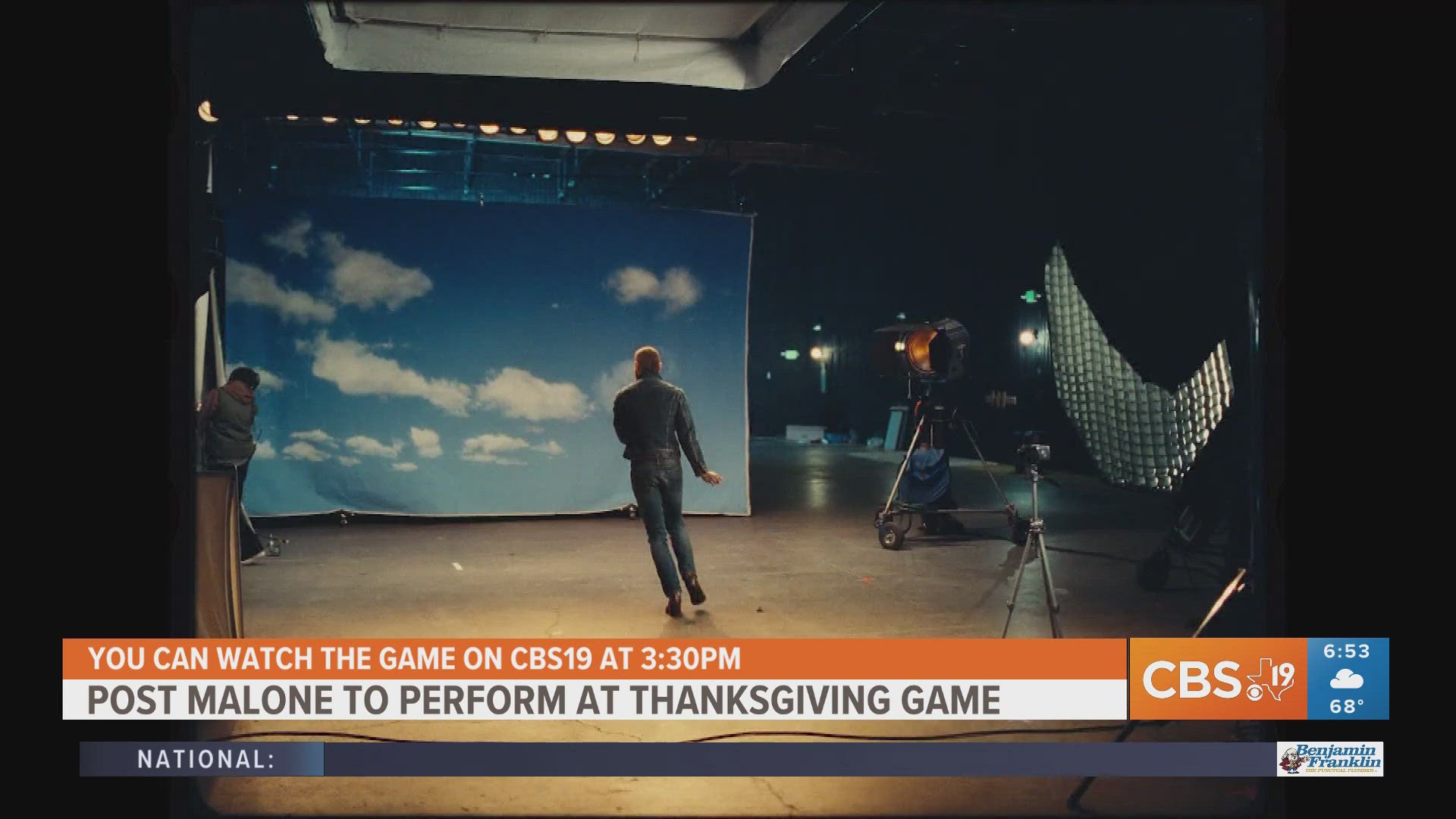 Post Malone announced as halftime performer for Cowboys' Thanksgiving game