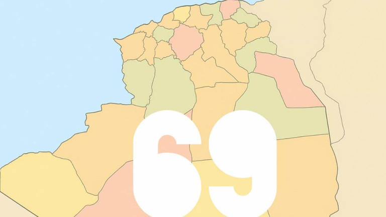 Algérie : voici les numéros des onze nouvelles wilayas