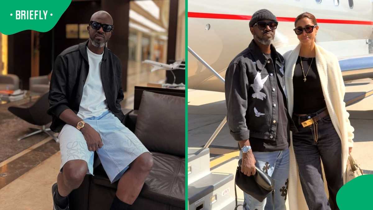 WATCH: Black Coffee's bae Victoria Gonzalez vibes to Zee Nxumalo