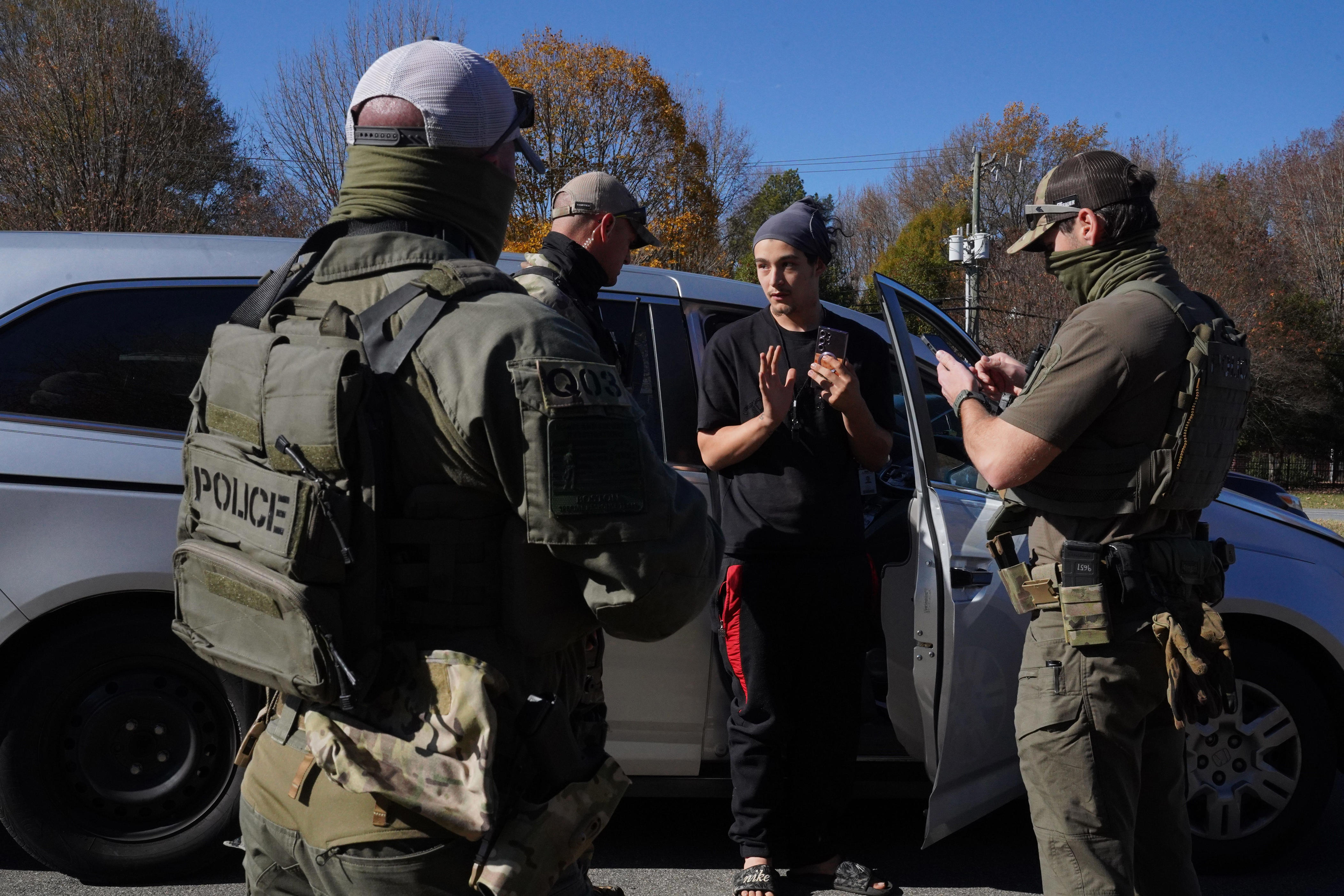 What's happening in North Carolina? Feds are swarming the swing state.