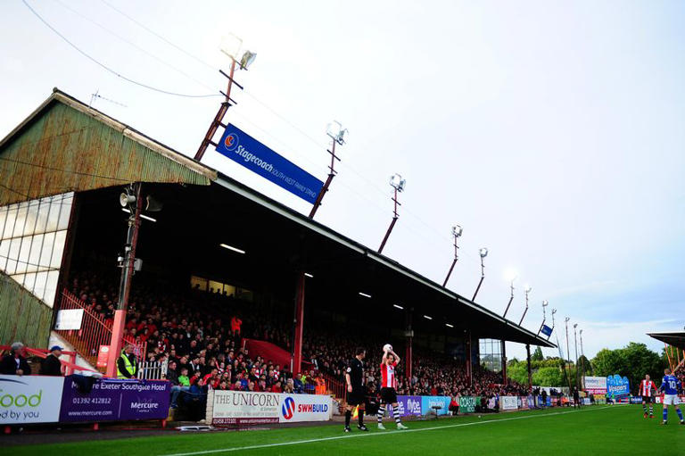 The devastating fire 100 years to the day which destroyed Exeter City's ...