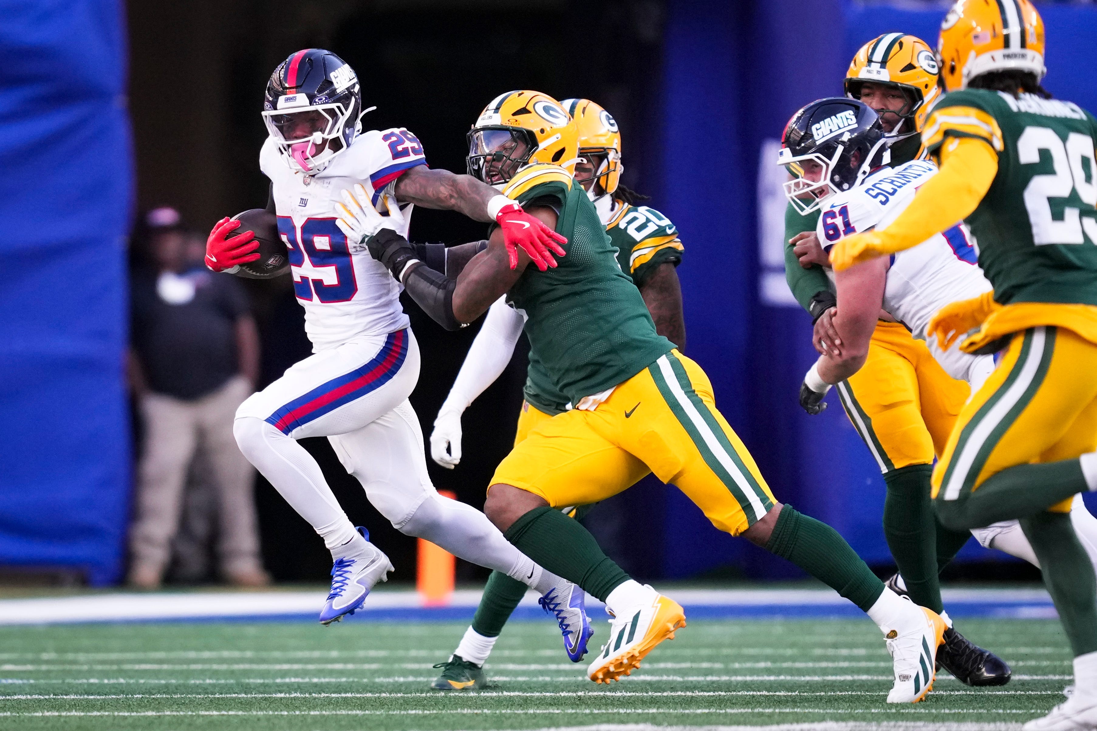 Tyrone Tracy Jr. was New York Giants' highest-graded player in Week 11 ...