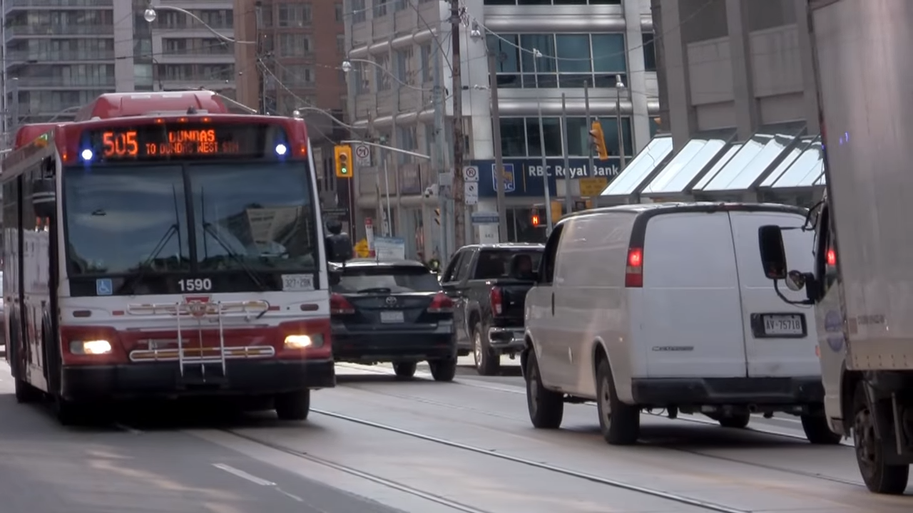 Simple reason more roads mean slower buses