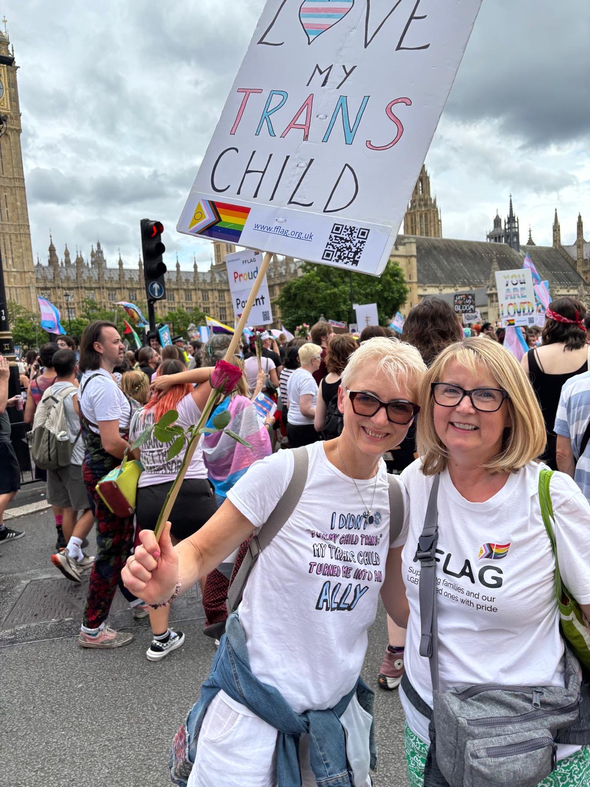 Mother says her trans child is ‘not a threat’ as she opens up about her ...