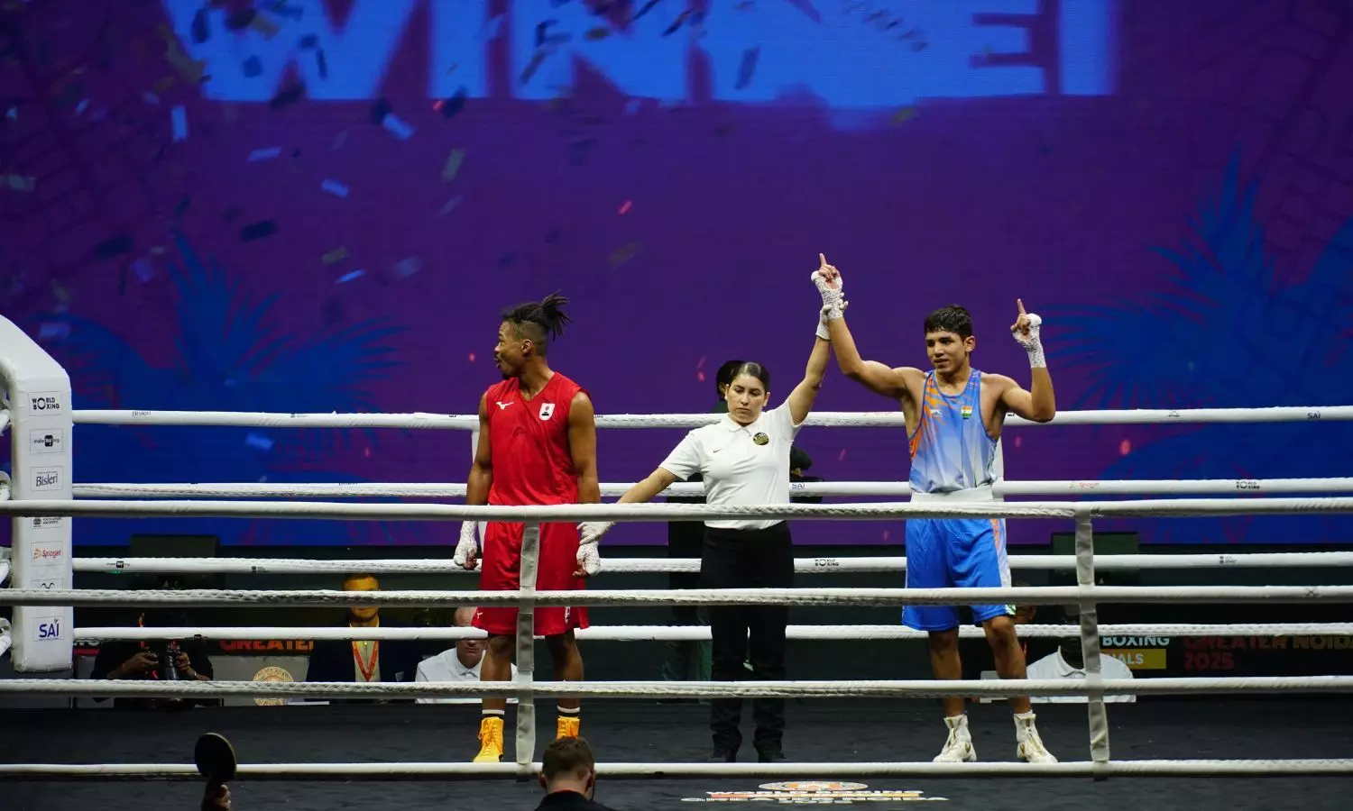 World Boxing Cup Finals: Hitesh Gulia takes down former world champion ...