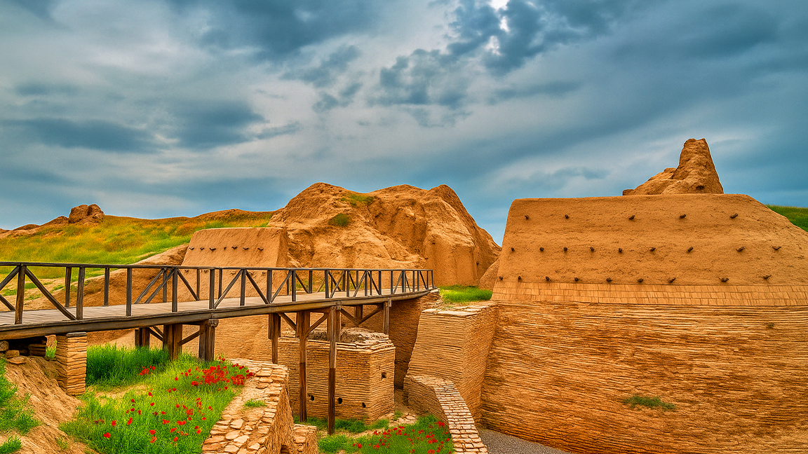 Flying Over Ancient Sauran