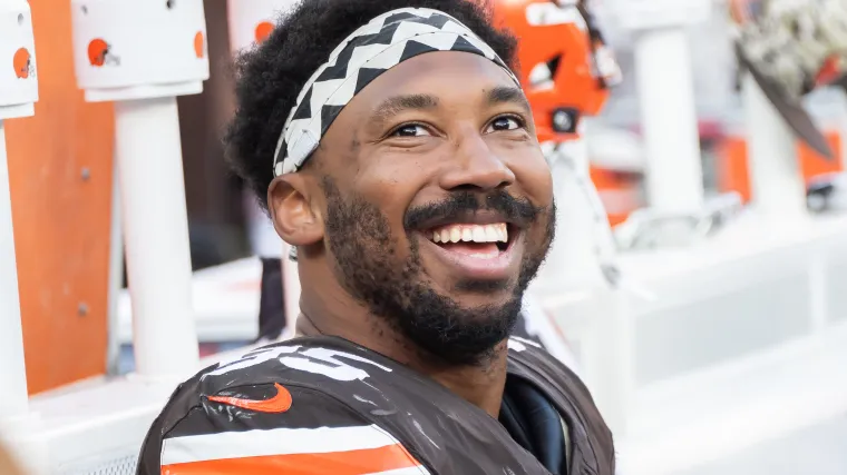 Browns' Myles Garrett makes NFL history with six-season sack streak