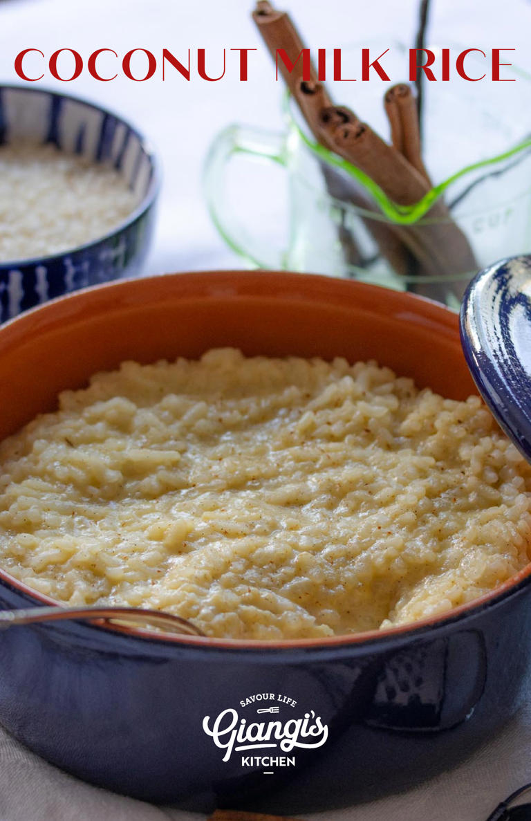 A Vintage French Favorite - Coconut Milk Rice