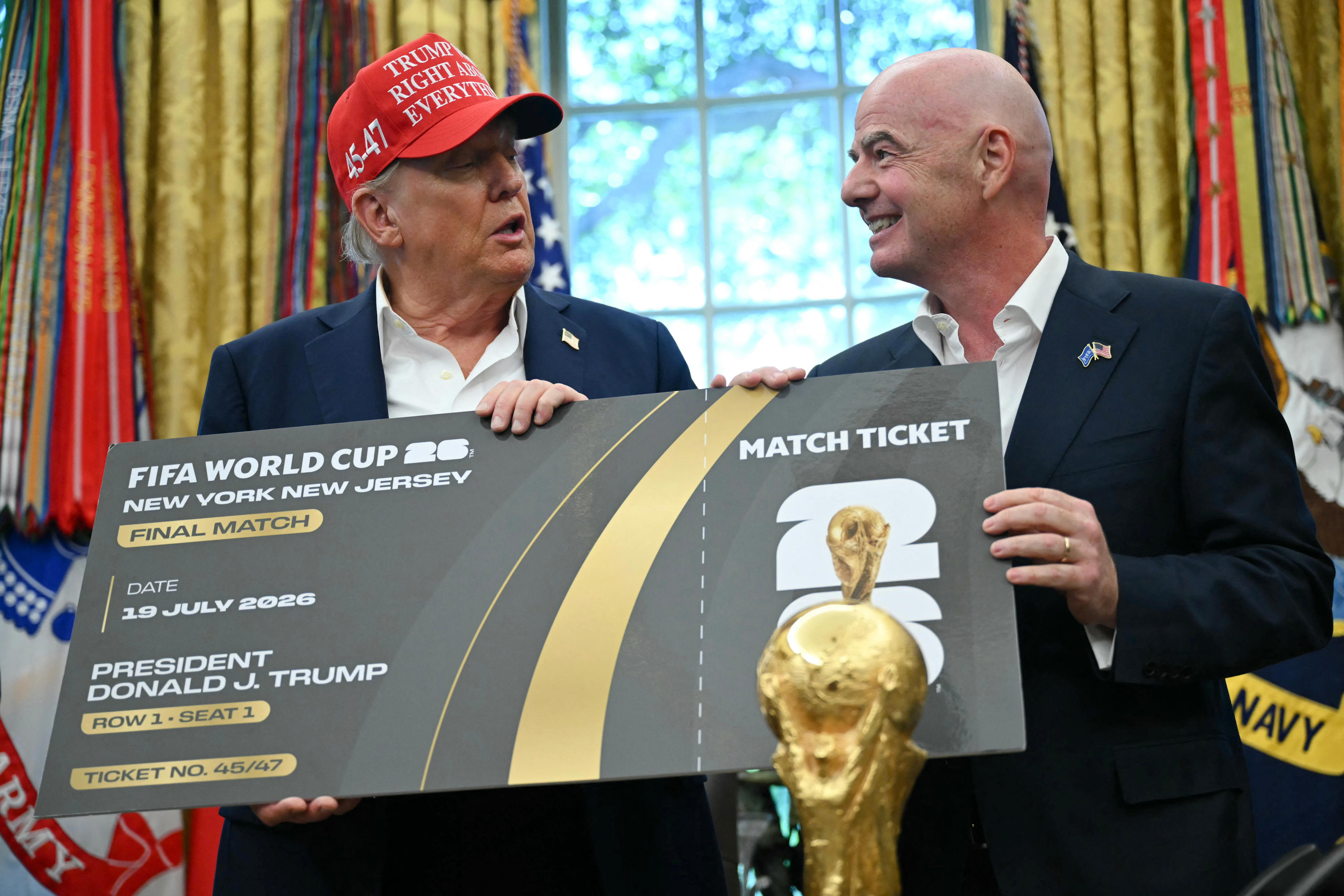 Trump, FIFA president to make World Cup announcement today at White ...