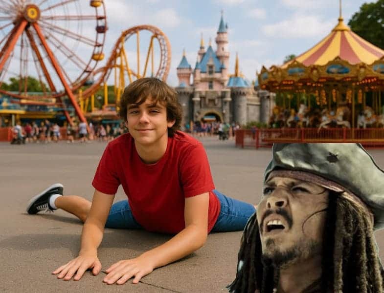 No, Gen Z Kids Aren't Having Splooting Contests at Theme Parks