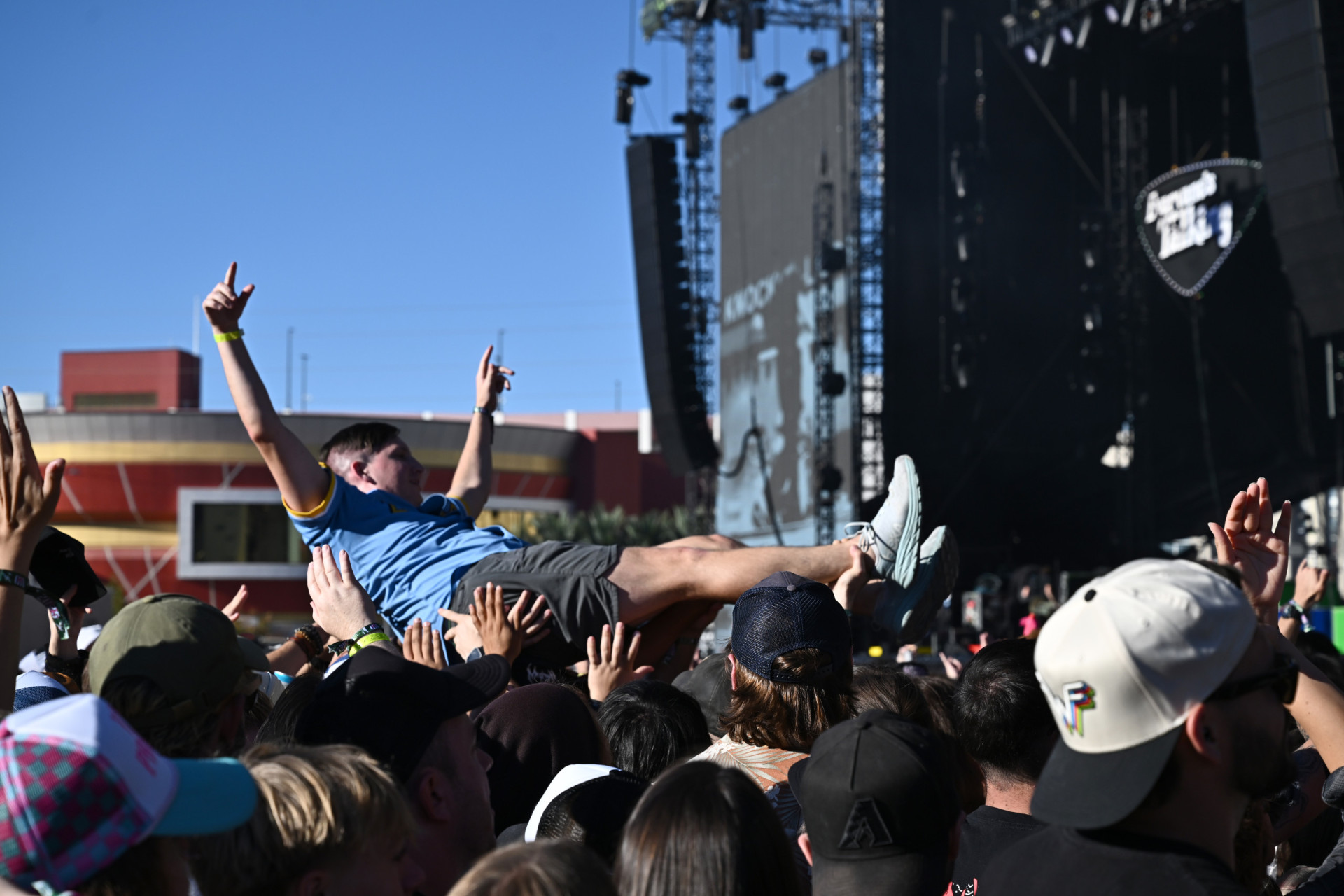 Stage dives that didn't go as planned
