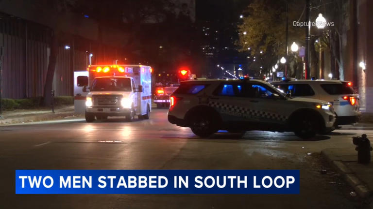 2 men stabbed blocks apart in South Loop; 1 attack involved axe ...