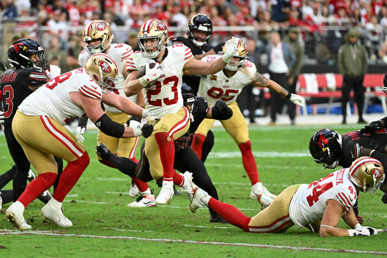 NFL rushing leaders through 13 weeks of 2025 season