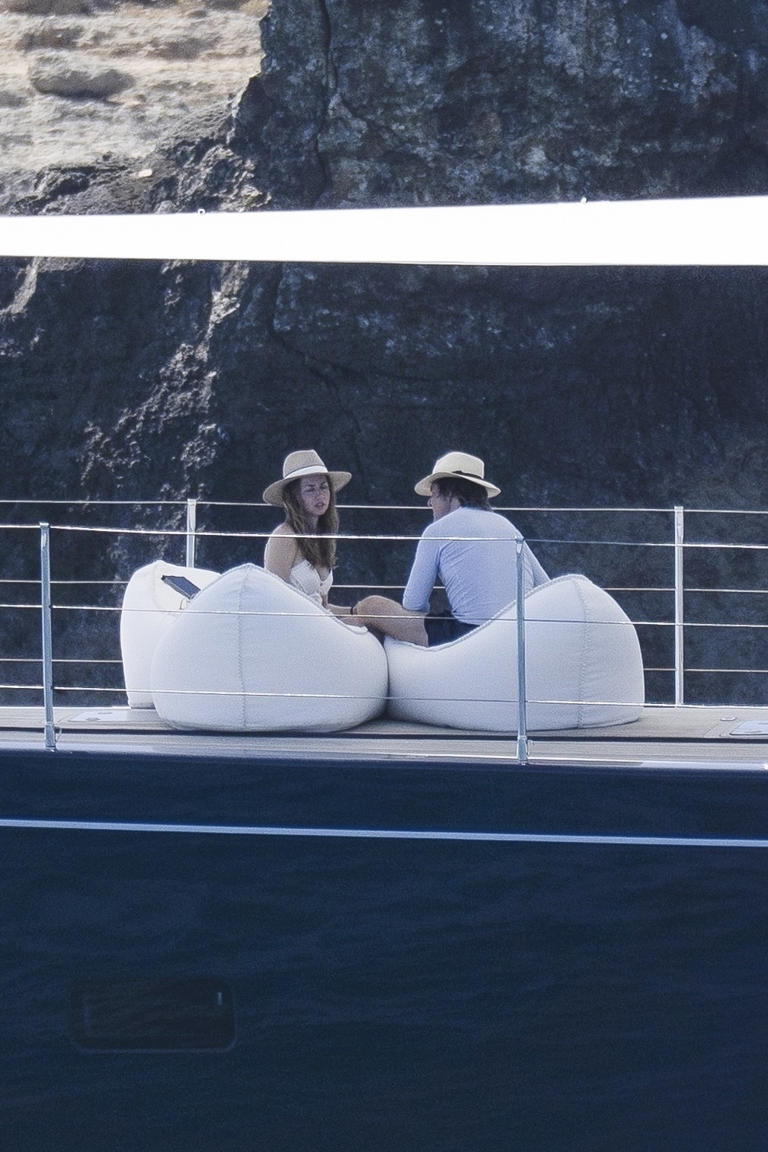 Tom Cruise, 63, seen laughing with Sydney Sweeney, 28, at Governors ...