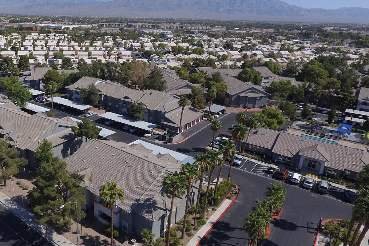 Where are rents dropping in Las Vegas right now?