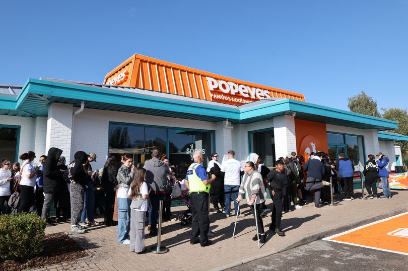 Popeyes eyeing up more sites after huge success of Festival Park launch
