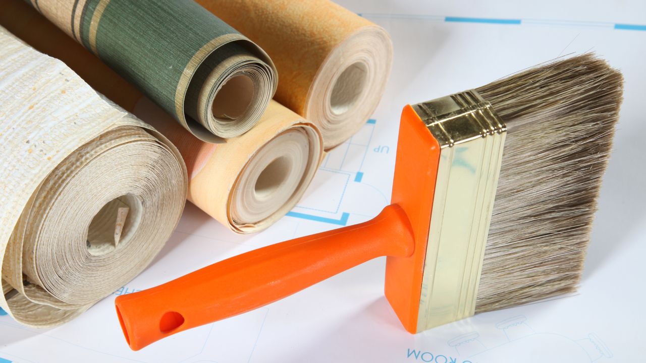 Painting over wallpaper can divide opinion. What do experts think?
