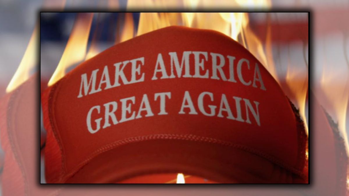 Don't fall for rumor pro-Trump Montana town lit bonfire to burn MAGA merch
