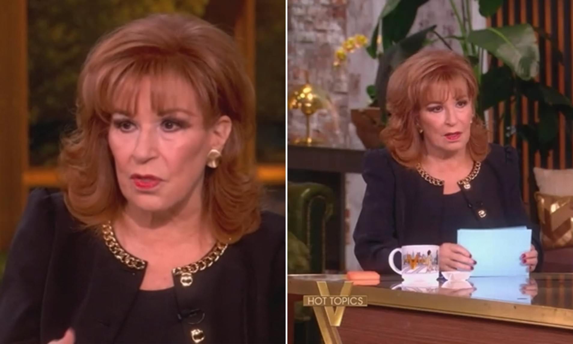 Joy Behar details 'very painful' injury as she returns to The View ...