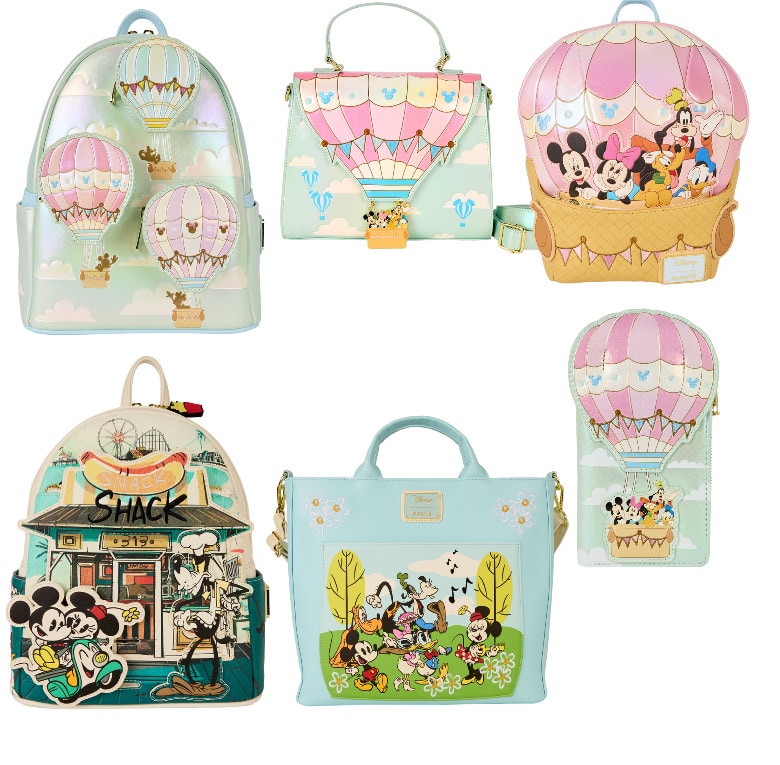New Mickey and Friends Loungefly Pieces Are Amazing!