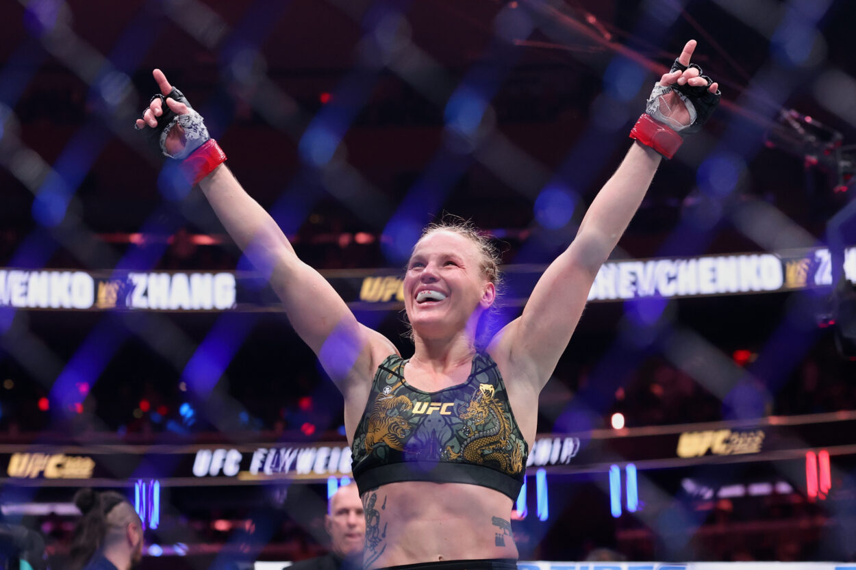 UFC’s Valentina Shevchenko is the 2025 female fighter of the year
