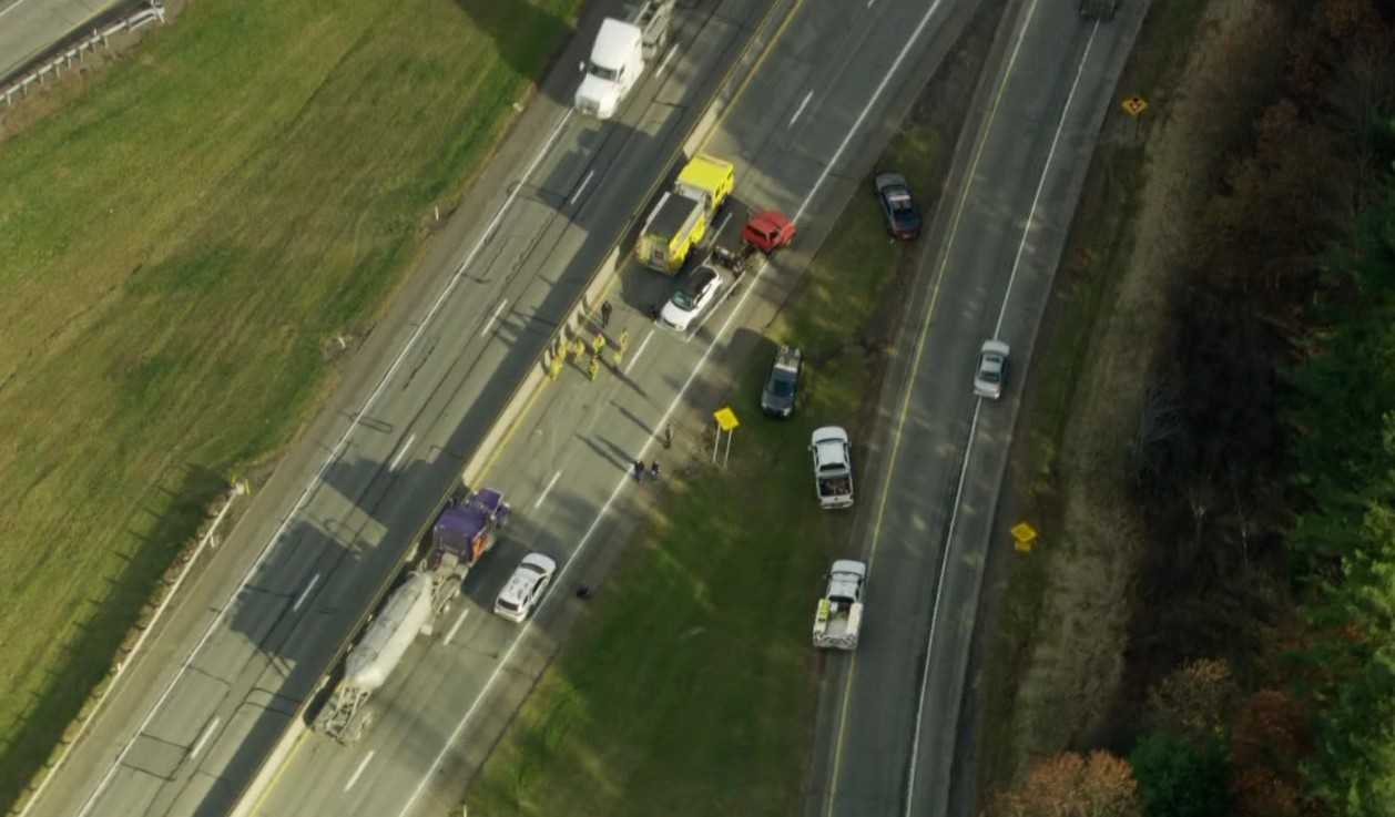 Part of Route 422 reopens after crash in Butler County; 1 injured