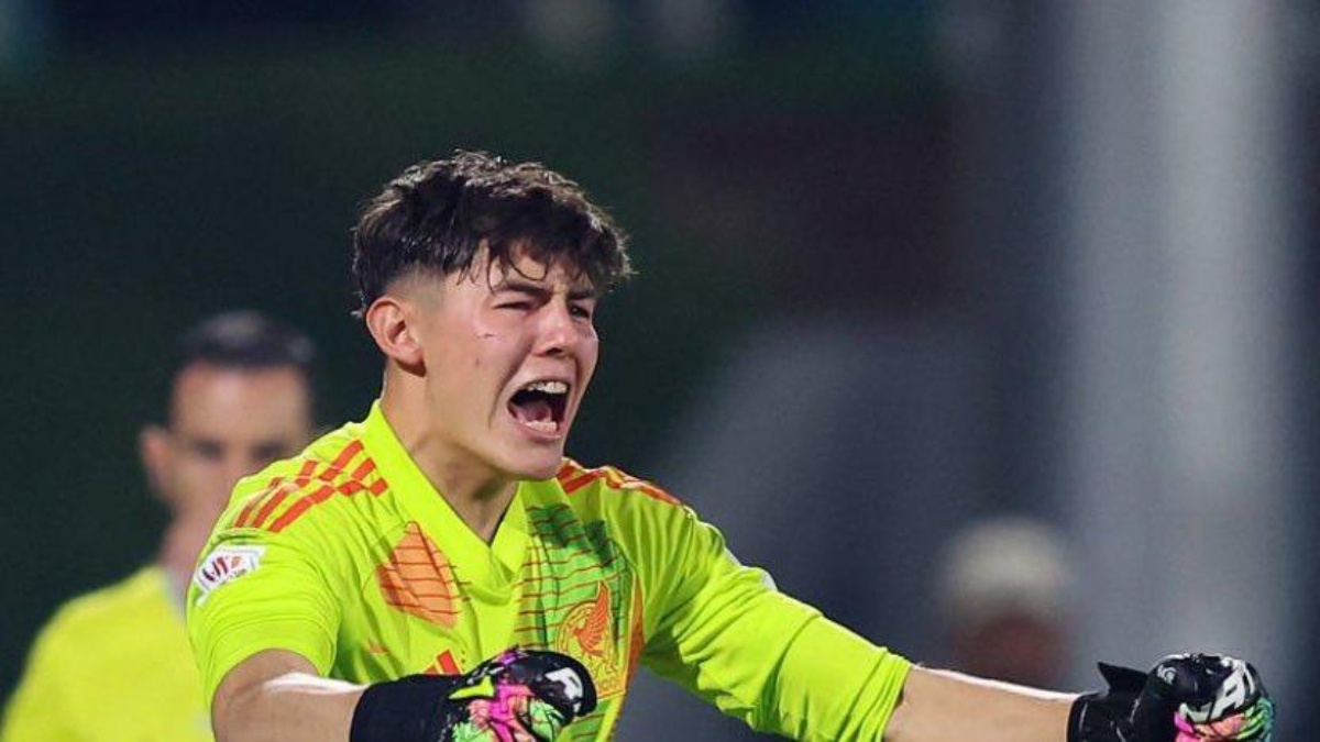 Santiago López; portero de la Sub-17, defendió al Tala Rangel de los ...