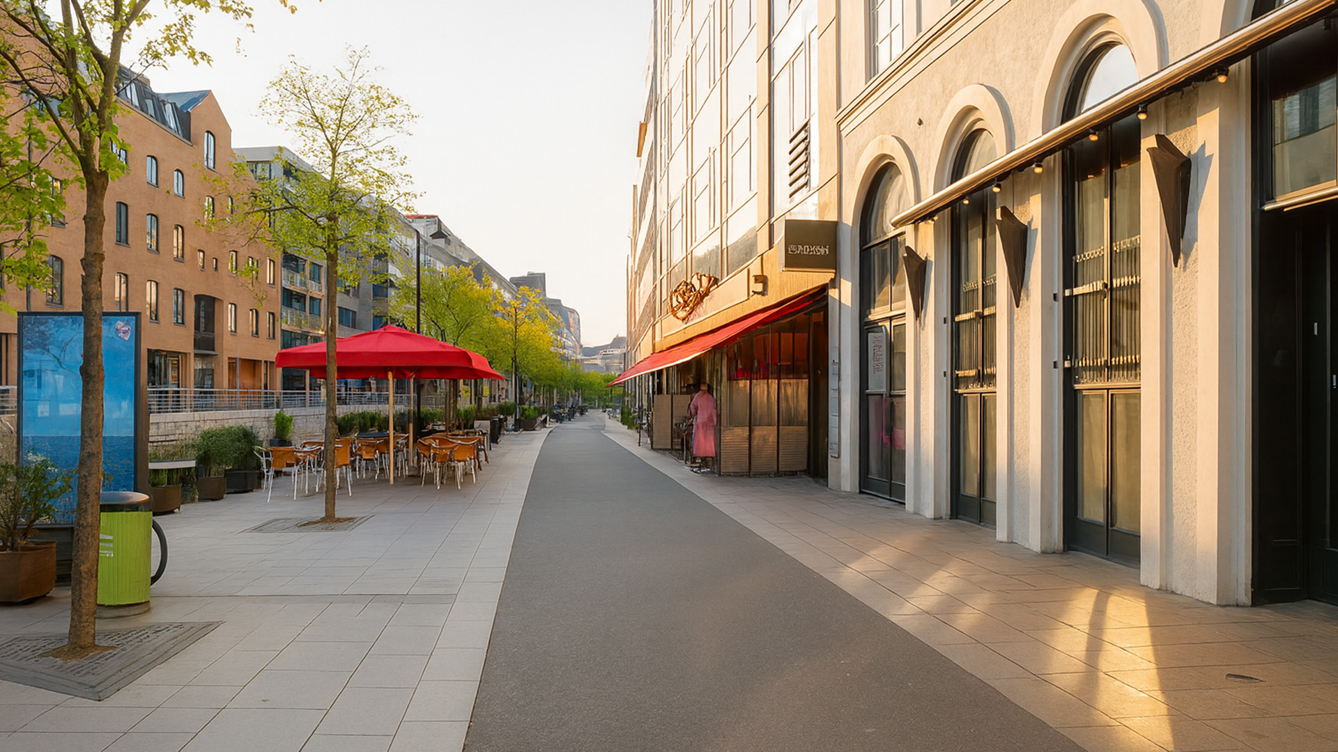 From City Streets to Aarhus Ø - A Relaxing Walk