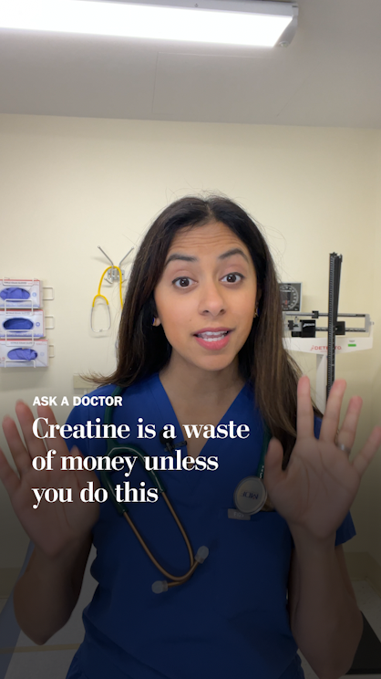 Creatine is a waste of money unless you do this