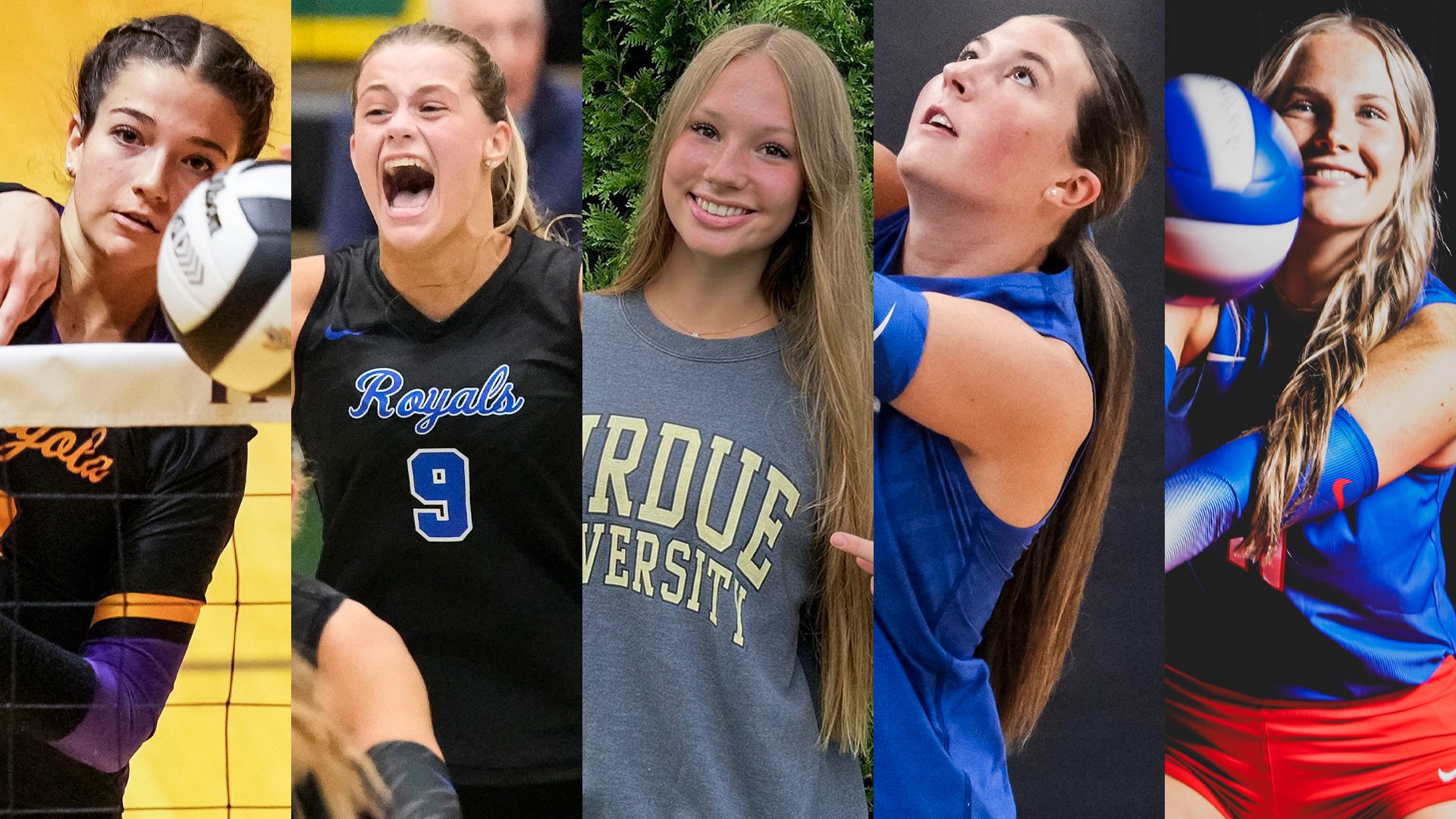 Meet the five finalists for 2025 Indiana Miss Volleyball