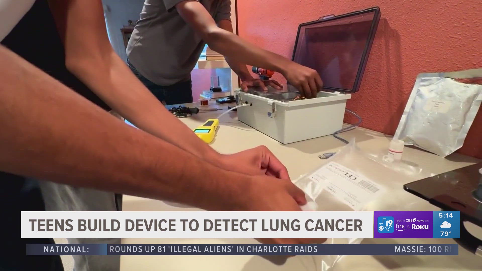 Bay Area teens create device to detect lung cancer with just a few breaths