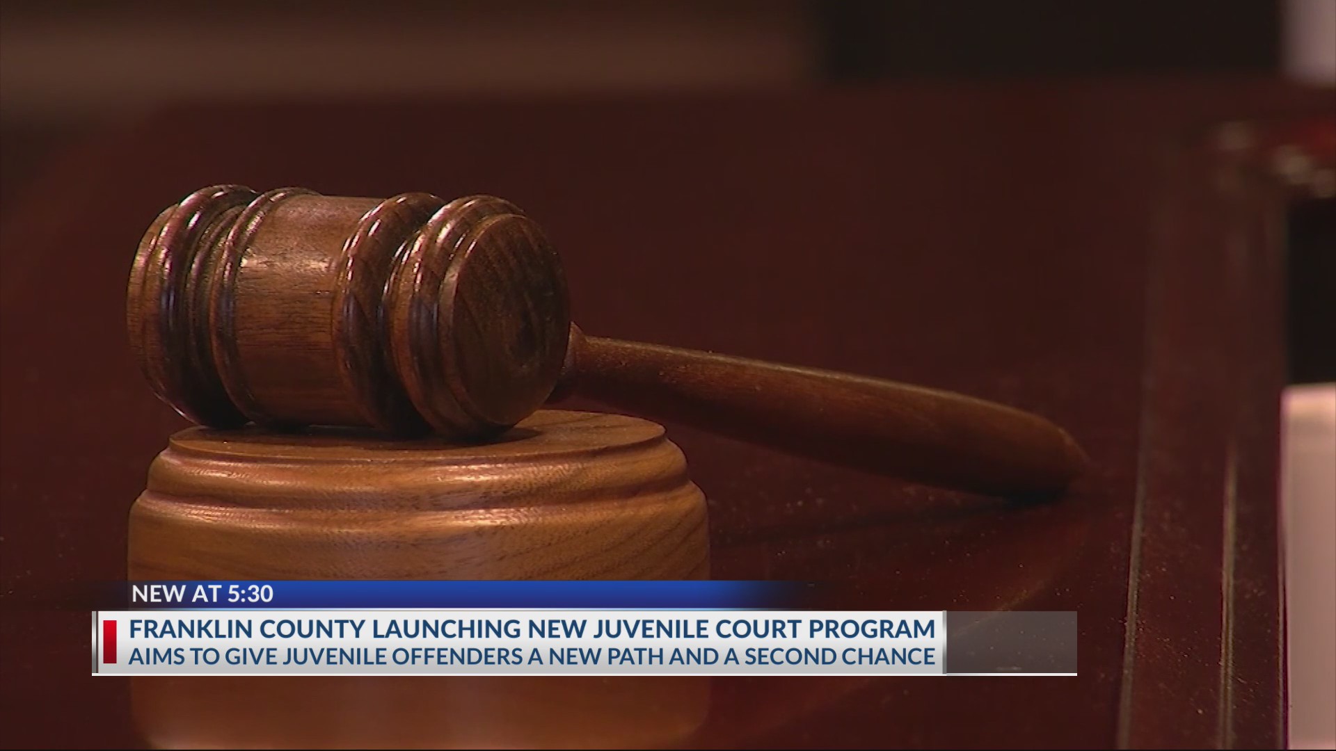 Franklin County launching new juvenile court program