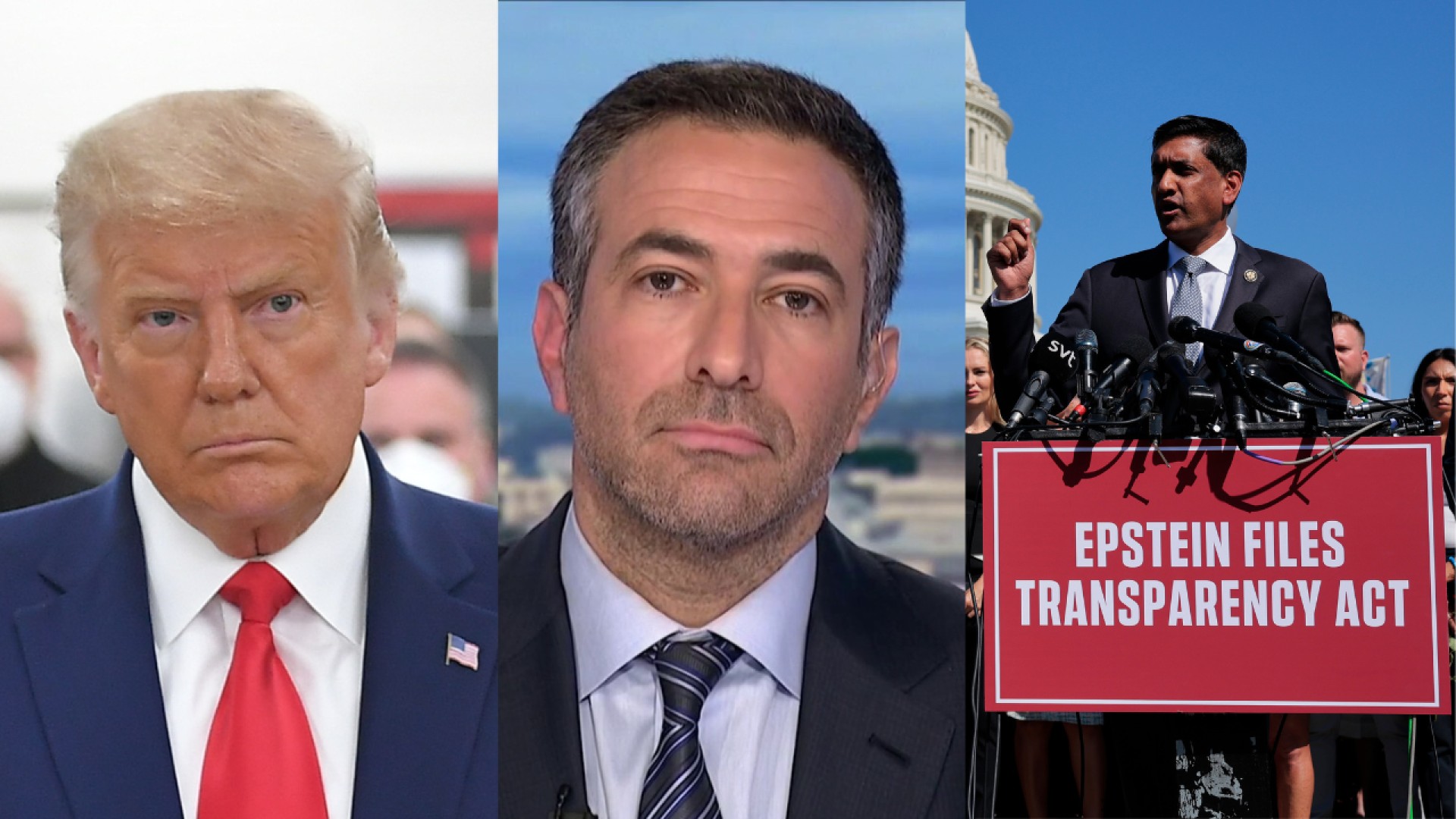 Epstein vote is HERE as Trump BOWS TO DEMS in rare reversal: Ari on 47 ...