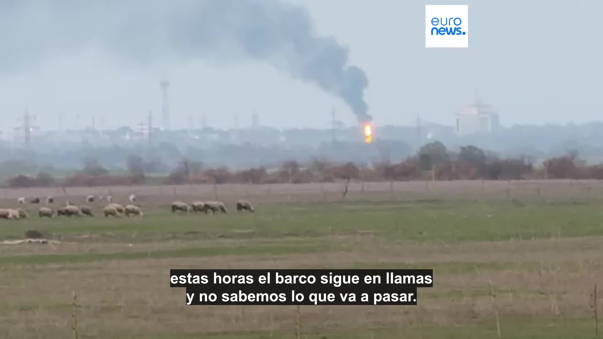 Un ataque ruso impacta contra un buque metanero turco en Odesa y ...