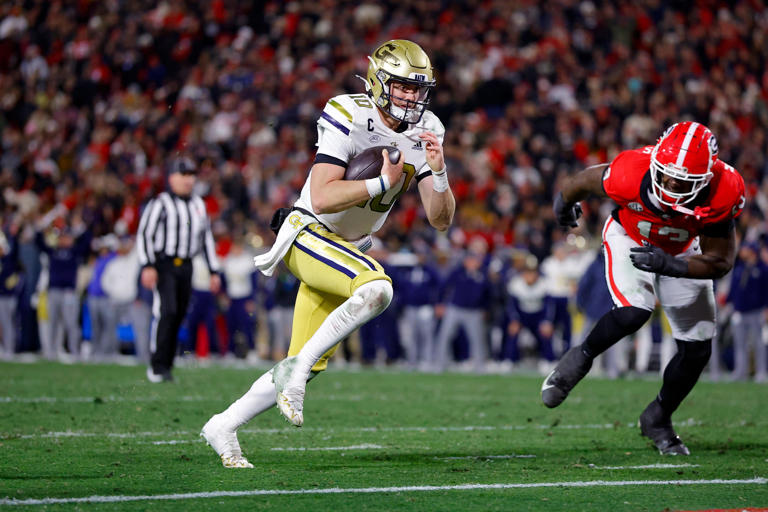 TV channel, kickoff time for Georgia football vs. Georgia Tech