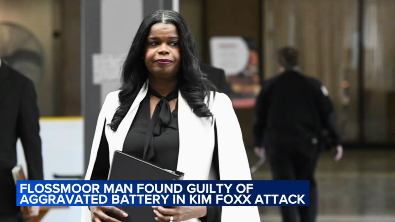 Flossmoor man guilty of aggravated battery against Kim Foxx, documents show