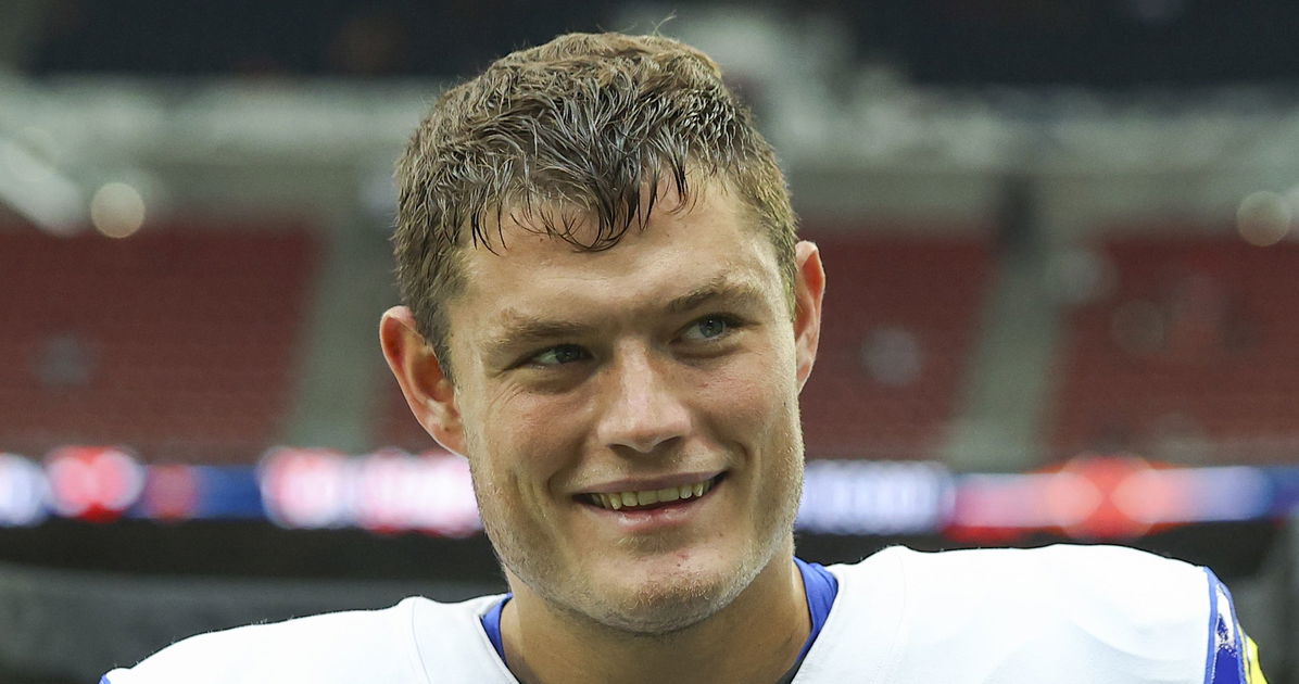 Rams punter Ethan Evans is a stud who can squat 705 pounds and hit the ...