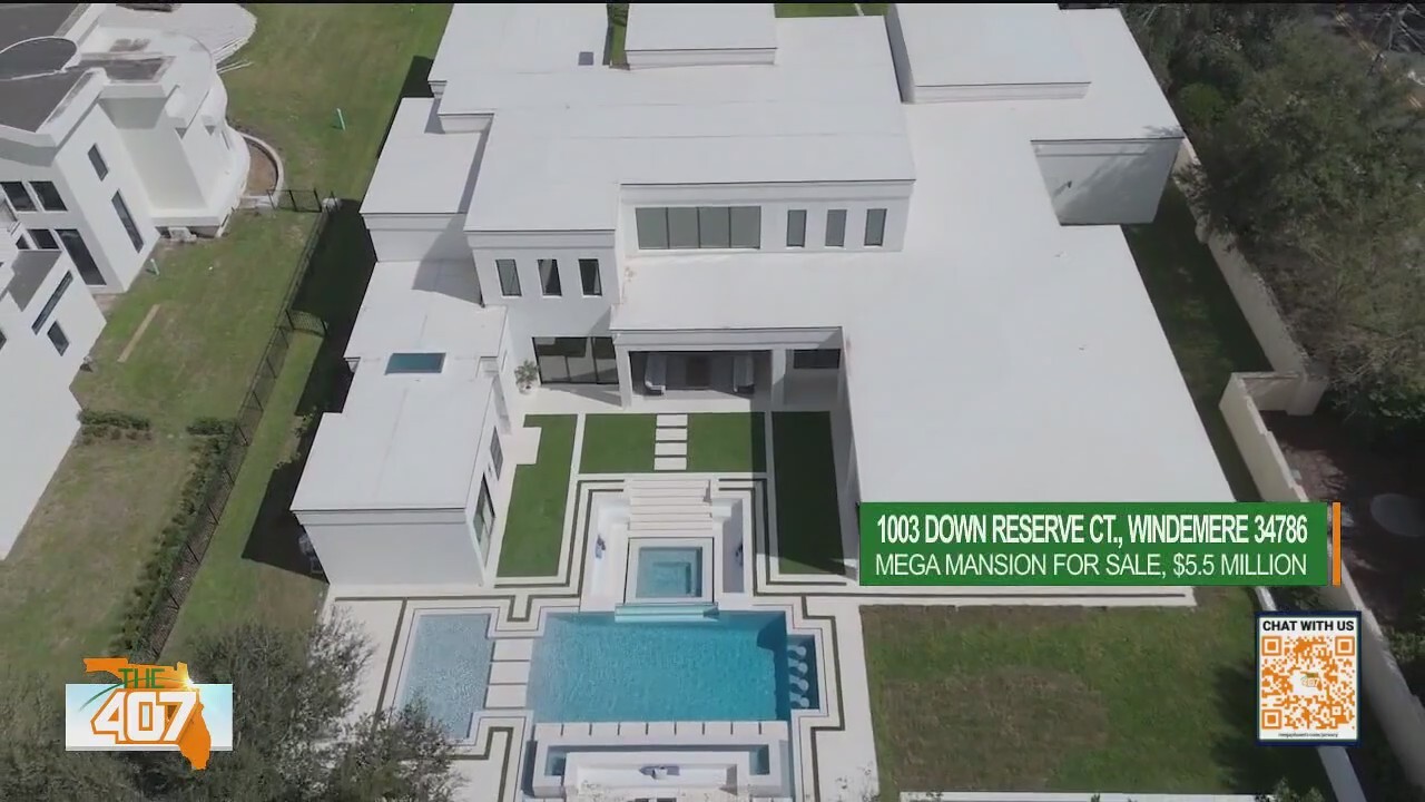 Inside Windermere's Modern Mansion: 6-Car Garage, 2-Story Closet