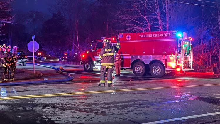 Firefighters respond to house fire on Red Oak Drive in Falmouth; no ...