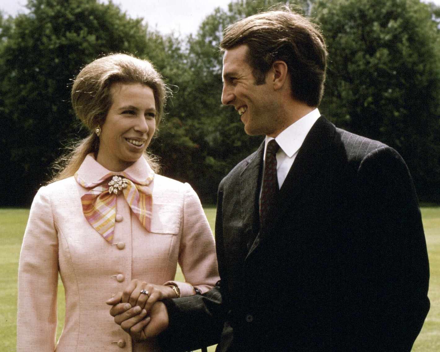 How Princess Anne’s Two Sapphire Engagement Rings Broke with Royal ...