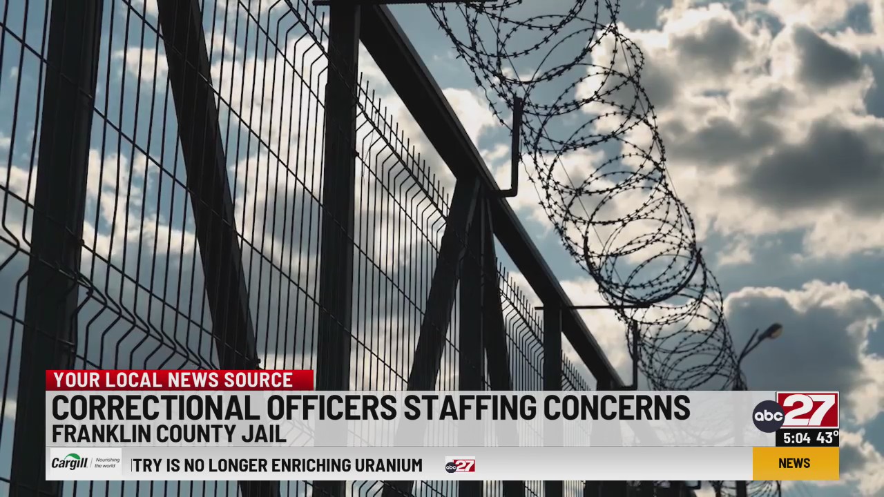 Franklin County corrections officers sound alarm on staffing emergency