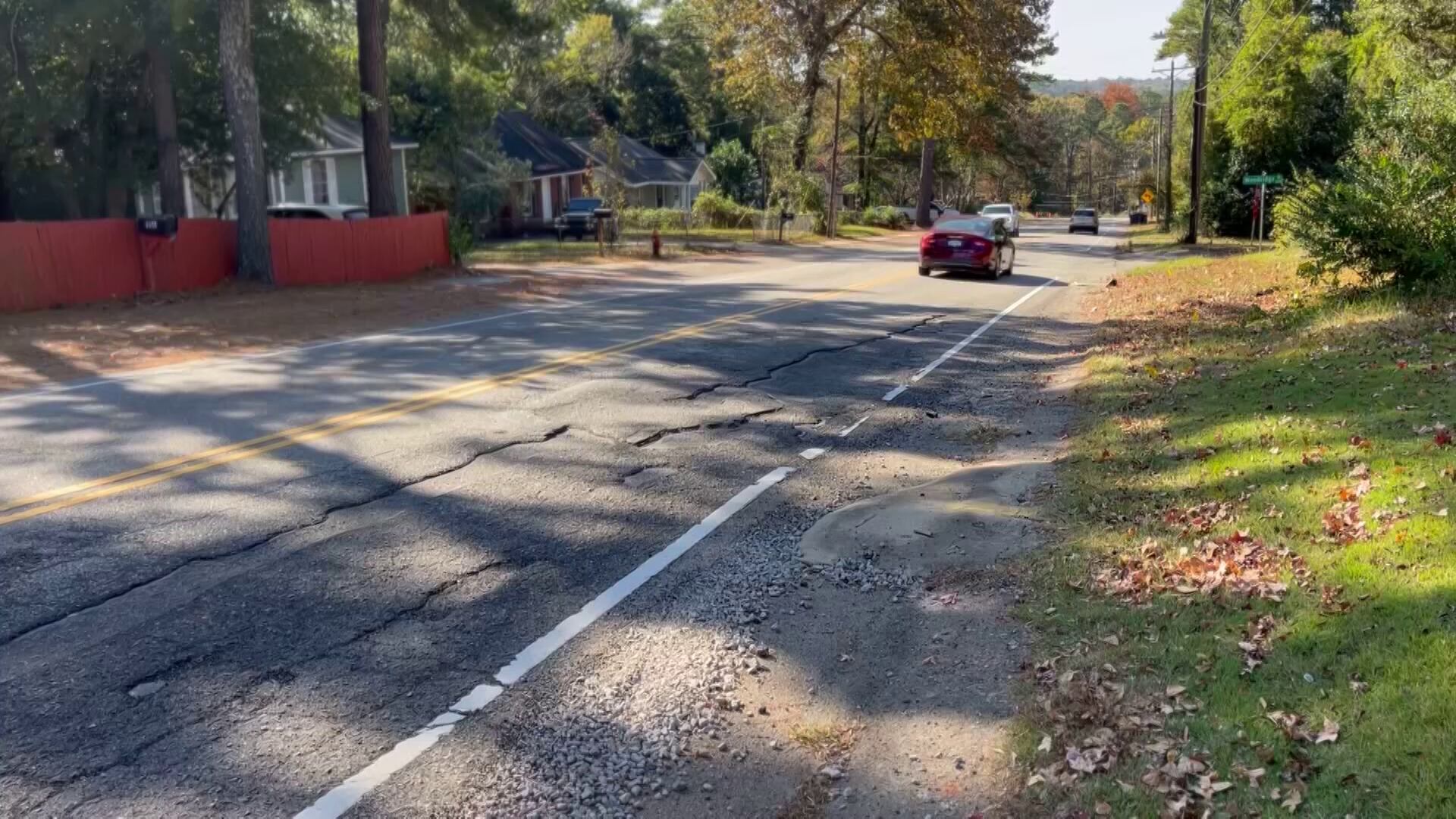 Duke Avenue road conditions spark safety concerns in North Columbia