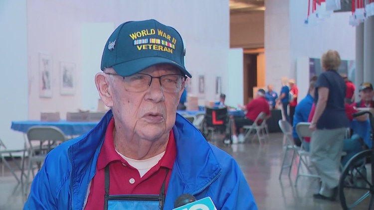Honor Flight Columbus celebrates one of Ohio’s last WWII veterans