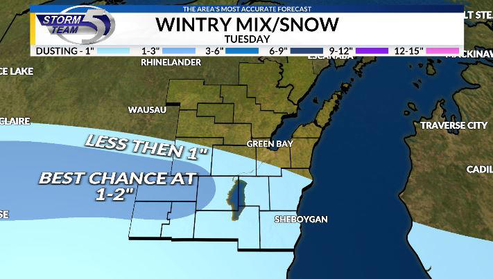 WINTER WEATHER ADVISORY: Rain and snow showers tomorrow
