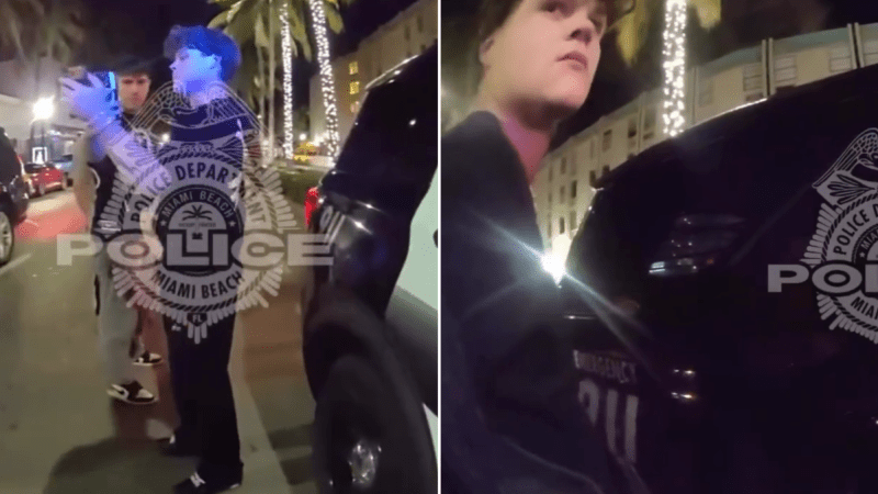 YouTuber Jack Doherty arrested while filming, blocking traffic, Miami ...